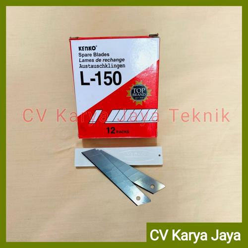 Jual Isi Cutter Kenko L-150 / Refill Mata Pisau Cutter Besar - Kota ...