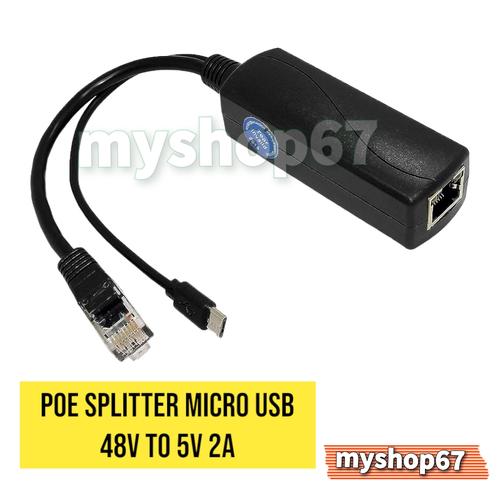 Jual POE Splitter Micro USB 48V TO 5V 2A - Jakarta Pusat - myshop67 ...