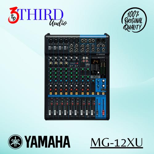 Jual Yamaha MG12XU Mixer 12 Channel Mixing Console Original Yamaha MG ...