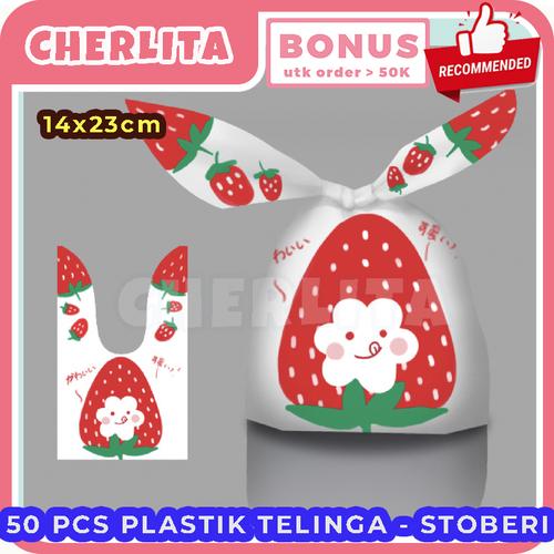 Jual Plastik Ulang Tahun Anak Souvenir Bingkisan Snack Lucu Karakter Kecil - Strawberry - Kota ...