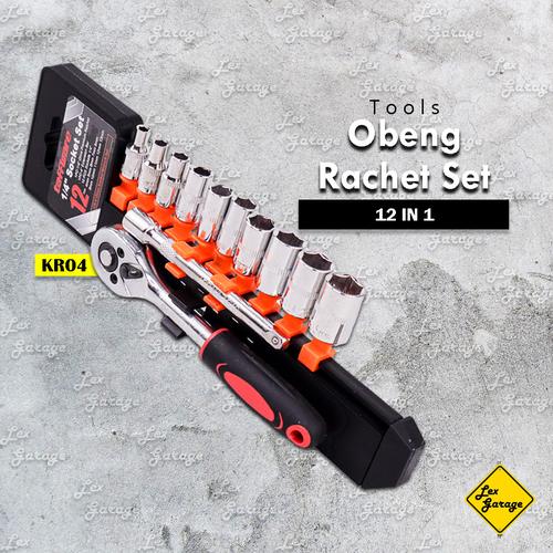 Promo Kunci Shock Sok Socket Set Obeng Set Rachet Toolkit Premium ...
