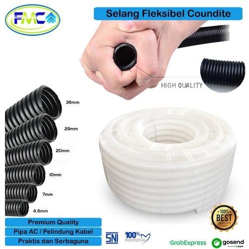 Jual Selang Pipa Fleksibel Conduit Pipa Ac Spiral Flexible konduit ...