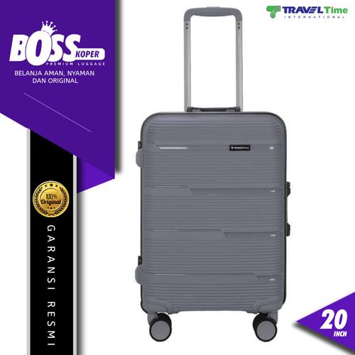 Jual Koper TRAVEL TIME Hardcase 20 Inch Small/Cabin Tanpa Zipper/Frame ...