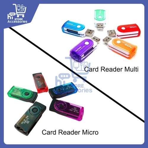 Jual Card Reader/Cardreader/CR 4 Slot/All in One/Multi/Single/V8/Micro ...