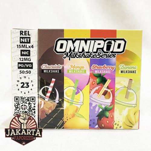 Jual PODS FRIENDLY OMNIPOD MILKSHAKE PACK PODS 15ML X 4PCS 12MG BY OMNILAB - Jakarta Utara ...