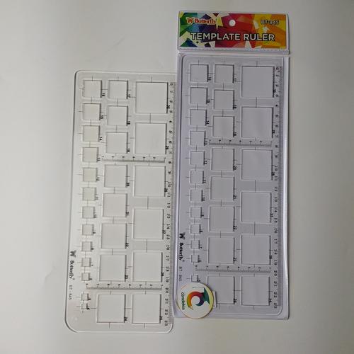 Jual Penggaris Sablon Mal Bentuk Butterfly BT-845 - Kota Balikpapan ...