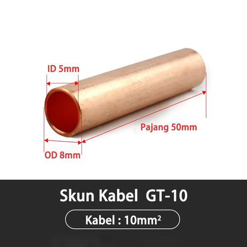 Jual Skun GT Sambungan Kabel Tembaga 10mm 16 25 35 50 70 95 120 185 240 ...