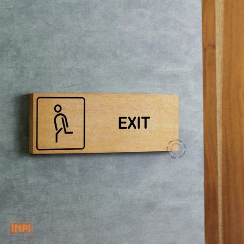 Jual exit sign system - penanda jalan keluar - exit - wall sign - exit ...