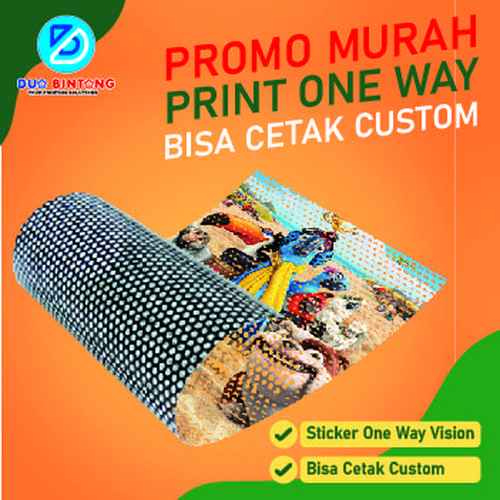 Jual stiker one way vision/ stiker kaca /stiker lubang - Jakarta Timur ...