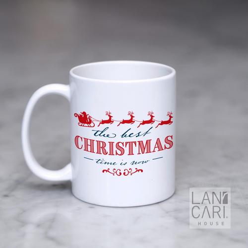 Jual Mug Gelas Natal Christmas The Best Christmas Gift Hadiah Unik New ...
