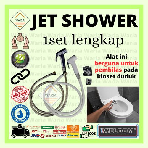 Jual Jet Shower Toilet White / Jet Washer - white - Jakarta Barat ...