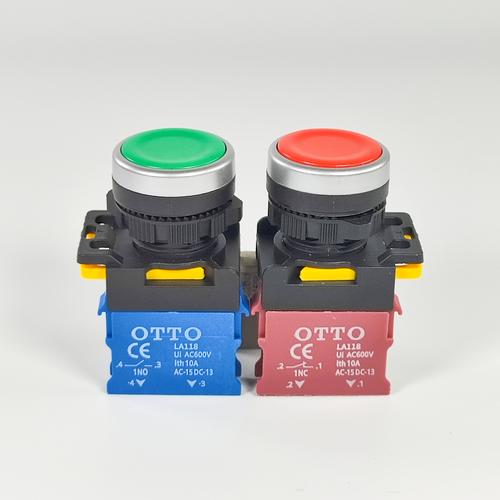 Jual PUSH BUTTON SWITCH SPRING RETURN 22MM OTTO - Hijau - Kota Surabaya ...
