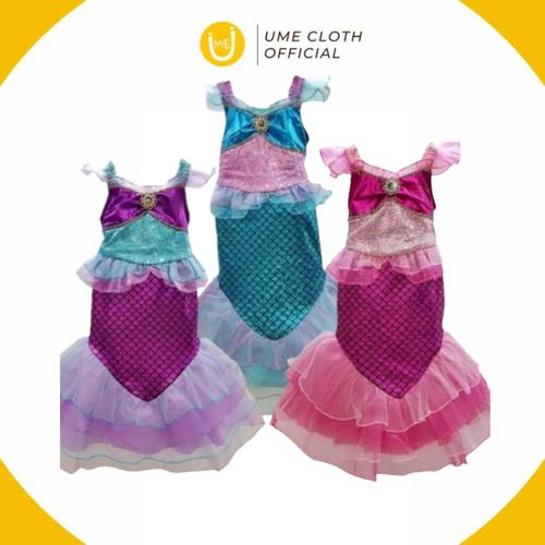 Promo Fashion anak kostum Duyung / Mermaid / Putri Duyung anak murah V2 ...