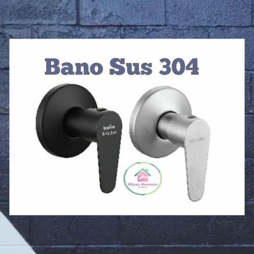 Jual Stop Kran Tanam Bano 1/2 inch/Stop Kran Dinding/Stop Kran Shower ...