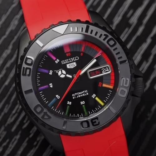 Jual SEIKO MOD rally dial seikolex BLACK CASE PVD SKX SRPD NH36 ...