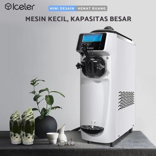 Jual Mesin Soft Ice Cream 1 Tuas Iceler Cream Maker Mini 6L 220V ...