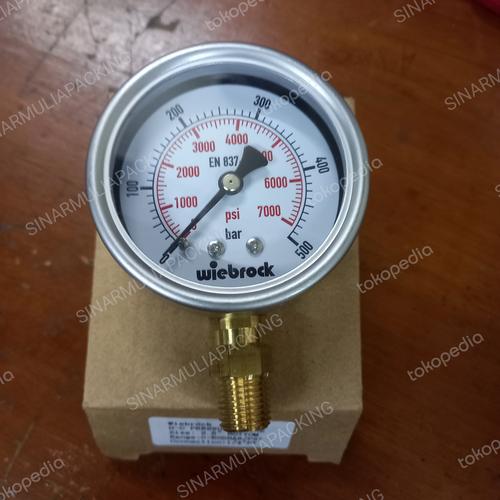 Jual pressure gauge wiebrock 7000 psi 500kg cm2 - Jakarta Barat ...