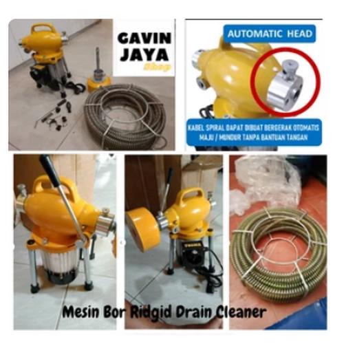 Jual PROMO Solusi Saluran Mampet Mesin Bor Ridgid Drain Cleaner ...