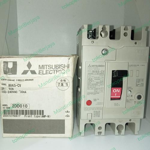 Jual Breaker MITSUBISHI ELECTRIC NV63-CV 2P 50A - Jakarta Barat ...