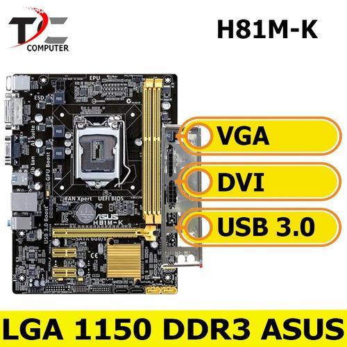Jual Mainboard Motherboard Mobo Intel LGA 1150 H81 On board Asus - H81M ...