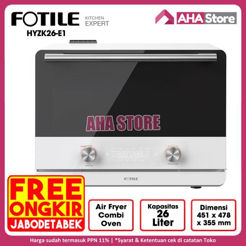 Promo Fotile Air Fryer Combi Oven 26 Liter HYZK26E1 HYZK26-E1 Cicil 0% ...