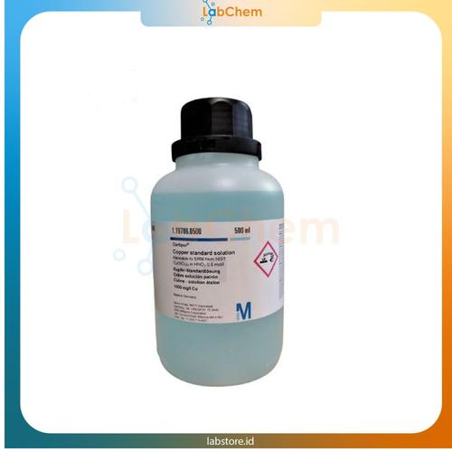 Jual Tembaga Copper Standard Solution 500 ml | Merck 1.19786.0500 ...