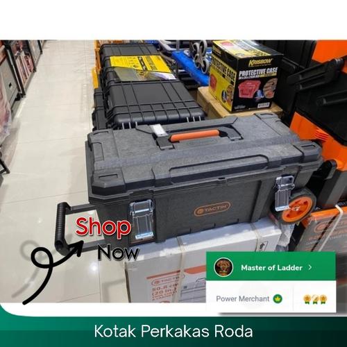 Jual Tactix Krisbow Trolley Tool Box Koper Kotak Perkakas Dengan Roda ...