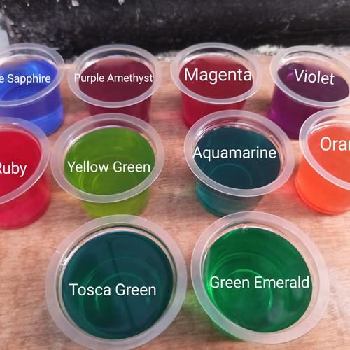 Jual Pewarna Resin Bening Transparan / Pigment epoxy polyester resin ...