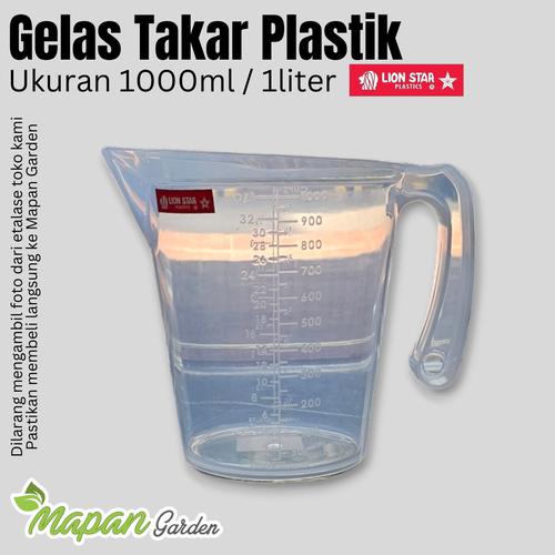 Jual Gelas Jug Ukur 1 Liter L 1000 ml Teko Plastik Takaran Takar ...