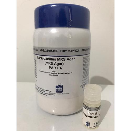Jual Media Lactobacillus MRS Agar 500g - Kota Bandung - adalab grosir ...