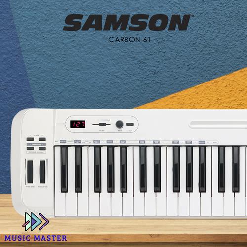 Jual SAMSON CARBON 61 USB MIDI CONTROLLER - Kab. Bekasi - Music Master ...