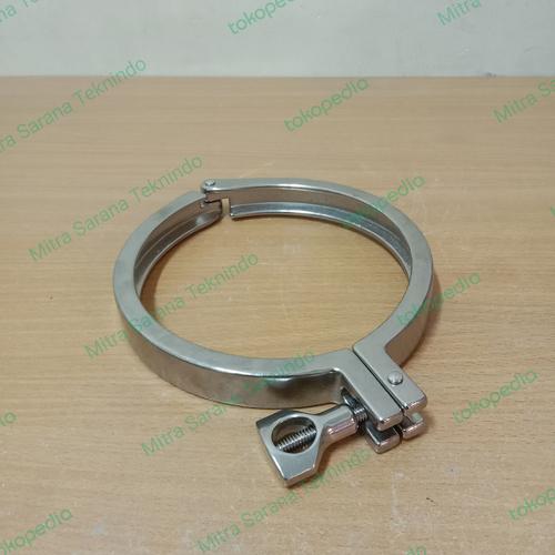 Jual Klem Clamp Ferrule Sanitary 6" inch Stainless 304 - Jakarta Barat ...