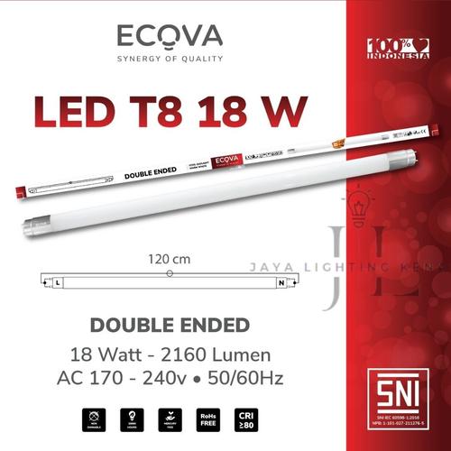 Jual LAMPU TL T8 18W LED 220V 120CM LAMPU TL TUBE T8 LED SUPER - KAP ...