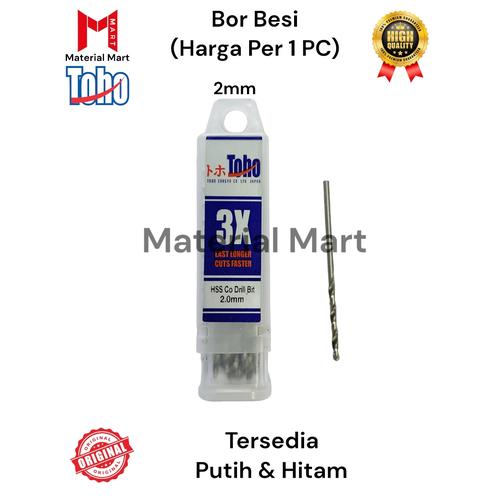 Jual Mata Bor Besi 2mm | Bor Besi Toho 2,5mm | Isi Bor besi 3mm 3,5mm ...