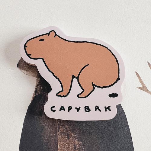 Jual Capybrk - Vinyl Sticker - Jakarta Timur - Tokonya Sherchle | Tokopedia