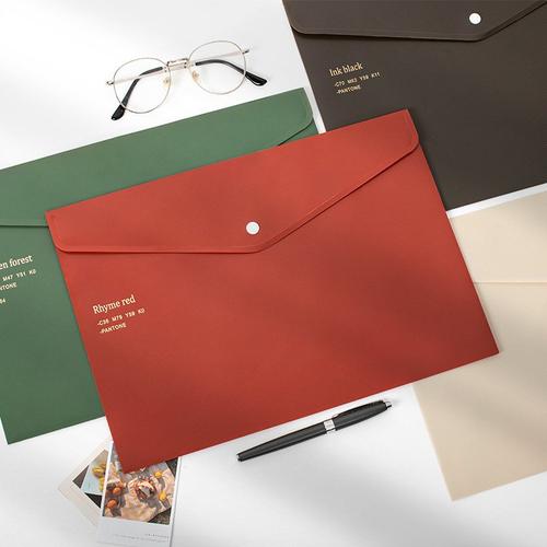 Jual Folder Waterproof Map Tempat Berkas Ukuran A4 Warna Merah dan ...