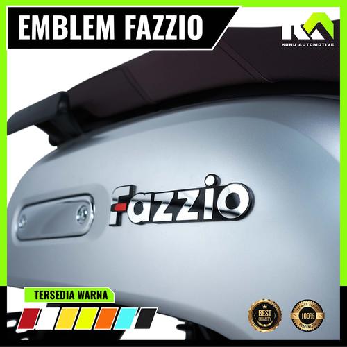 Jual EMBLEM FAZZIO 125 LOGO FAZZIO TIMBUL BUKAN STIKER YAMAHA FAZZIO ...