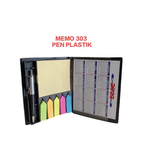 Jual Memo 303 PEN PLASTIK / memo 303 kode / notes book - Jakarta Utara ...