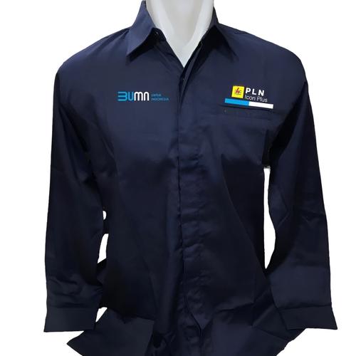 Jual Kemeja Seragam PDH PLN BUMN Logo Bordir - Pria - XXL, putih ...