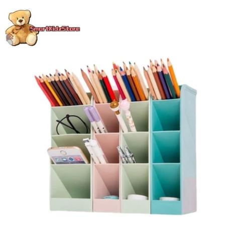 Jual Rak Laci Plastik 4 sekat / Mini Rak Pulpen Spidol / Desktop Drawer ...