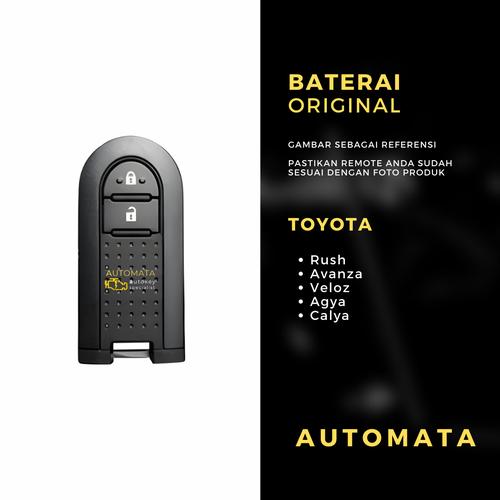 Jual Baterai Remote Kunci Keyless Toyota Rush Veloz Agya Original ...
