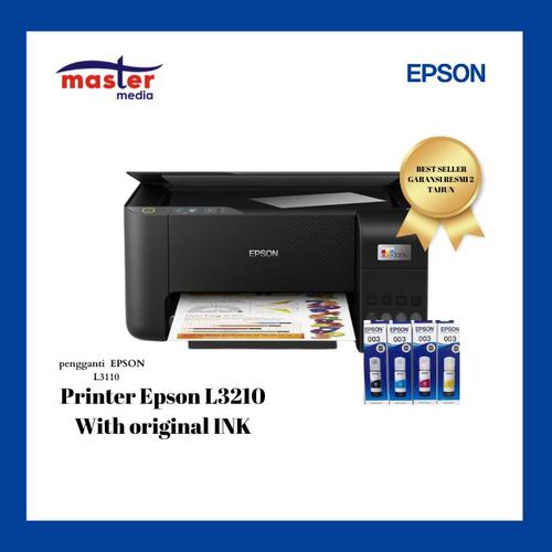 Jual PRINTER EPSON L3210 PRINT SCAN COPY ORIGINAL GARANSI RESMI - Kota ...