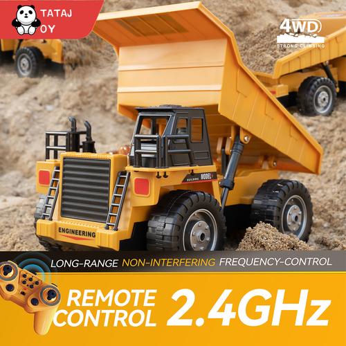 Promo Mainan RC Dump Truck Remote 11Channel Remote Control Truk Dumper ...