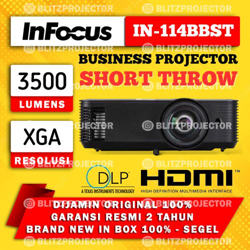 Jual Proyektor Infocus IN114BBST / IN-114 BBST / IN-114BBST Short Throw ...