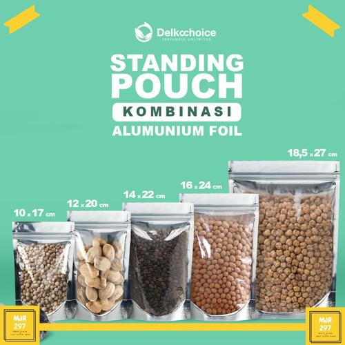 Jual Plastik Standing Pouch | Plastik Klip Kemasan Makanan Kombinasi ...
