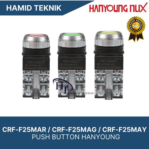 Jual Push Button 25mm Hanyoung Nux - Merah, 25mm - Jakarta Barat ...