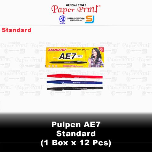 Jual Pulpen Ballpoint Ballpen AE7 Standard - Hitam - Jakarta Barat ...