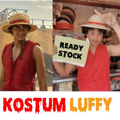 Jual topi luffy one piece jerami LIVE ACTION - TOPI LUFFY - Jakarta ...