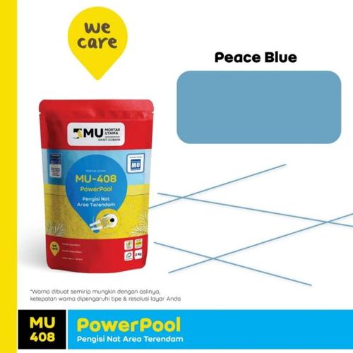Jual MU 408 Power Pool Semen Nat Kolam Renang 2kg ( Peace Blue ) - Kota ...