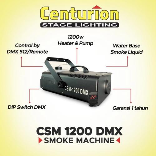 Jual Centurion CSM1200DMX Mesin Asap/ Smoke Machine/ Fogging 1200w ...